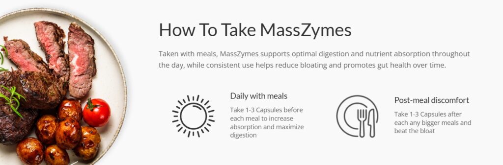 Masszymes Digestive Enzymes | Relieve Indigestion
